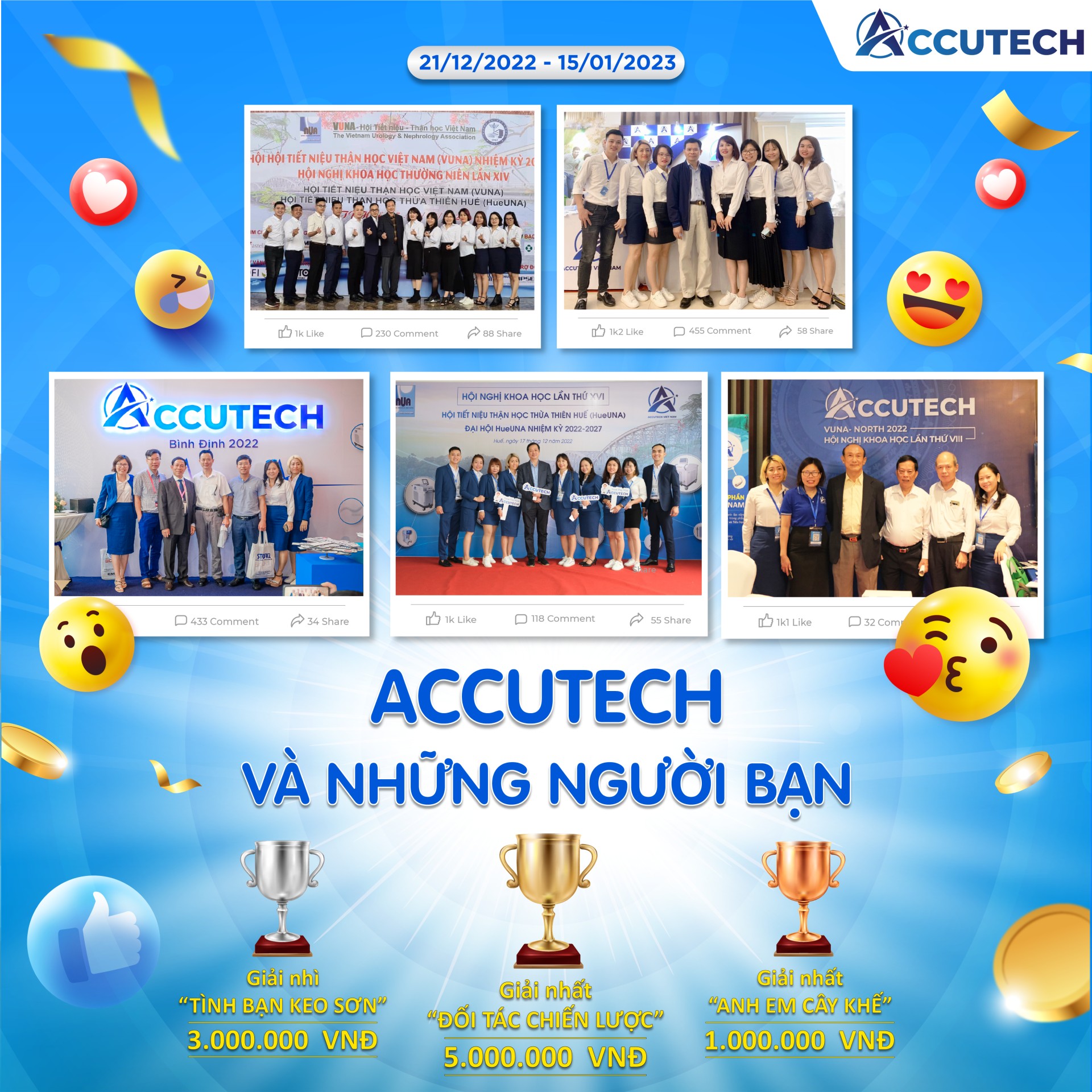 CHƯƠNG TRÌNH ACCUTECH VÀ NHỮNG NGƯỜI BẠN