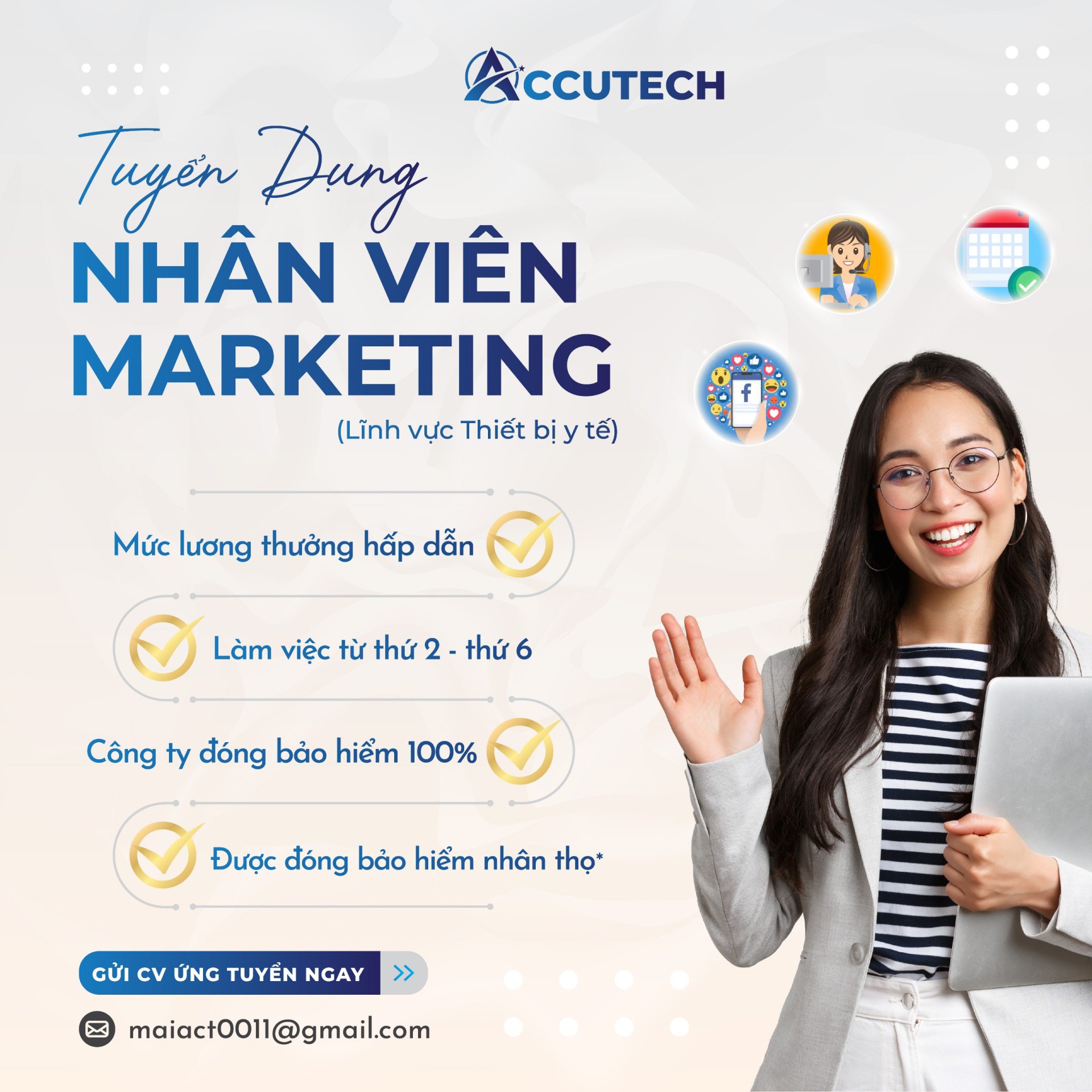 ACCUTECH TUYỂN DỤNG - Công ty Cổ Phần Accutech Việt Nam